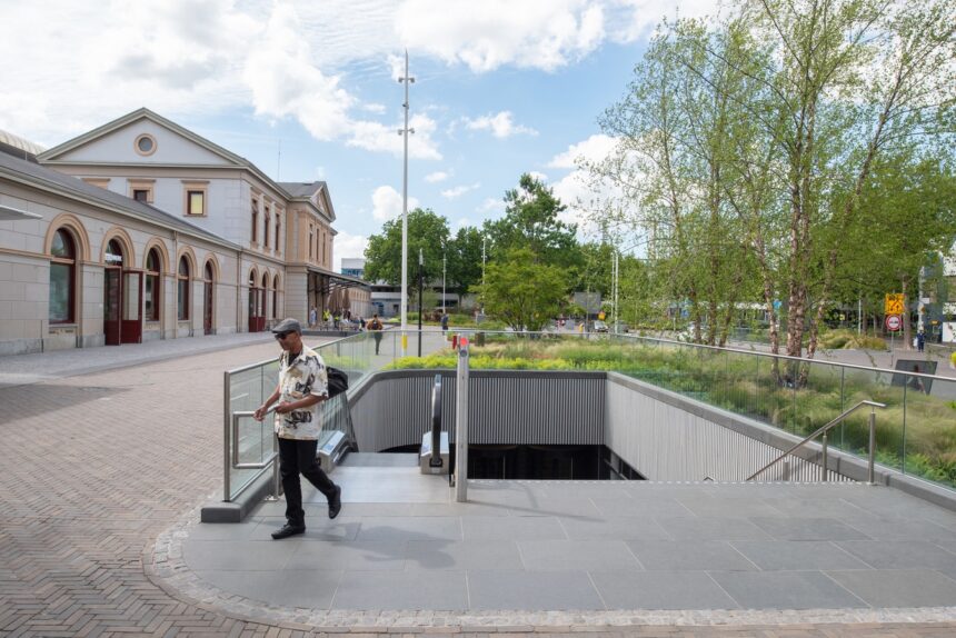 Integrating Nature: Zwolle Train Station Square - The Architecture Post